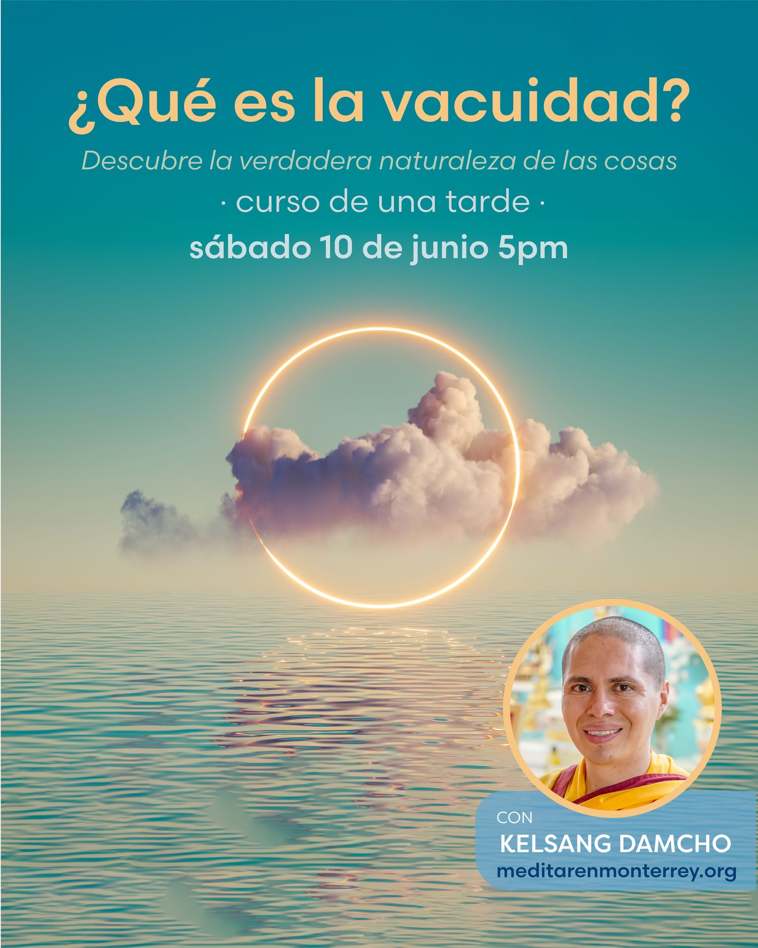 ¿Qué es la vacuidad? · Curso · sábado 10 de junio | Centro de ...